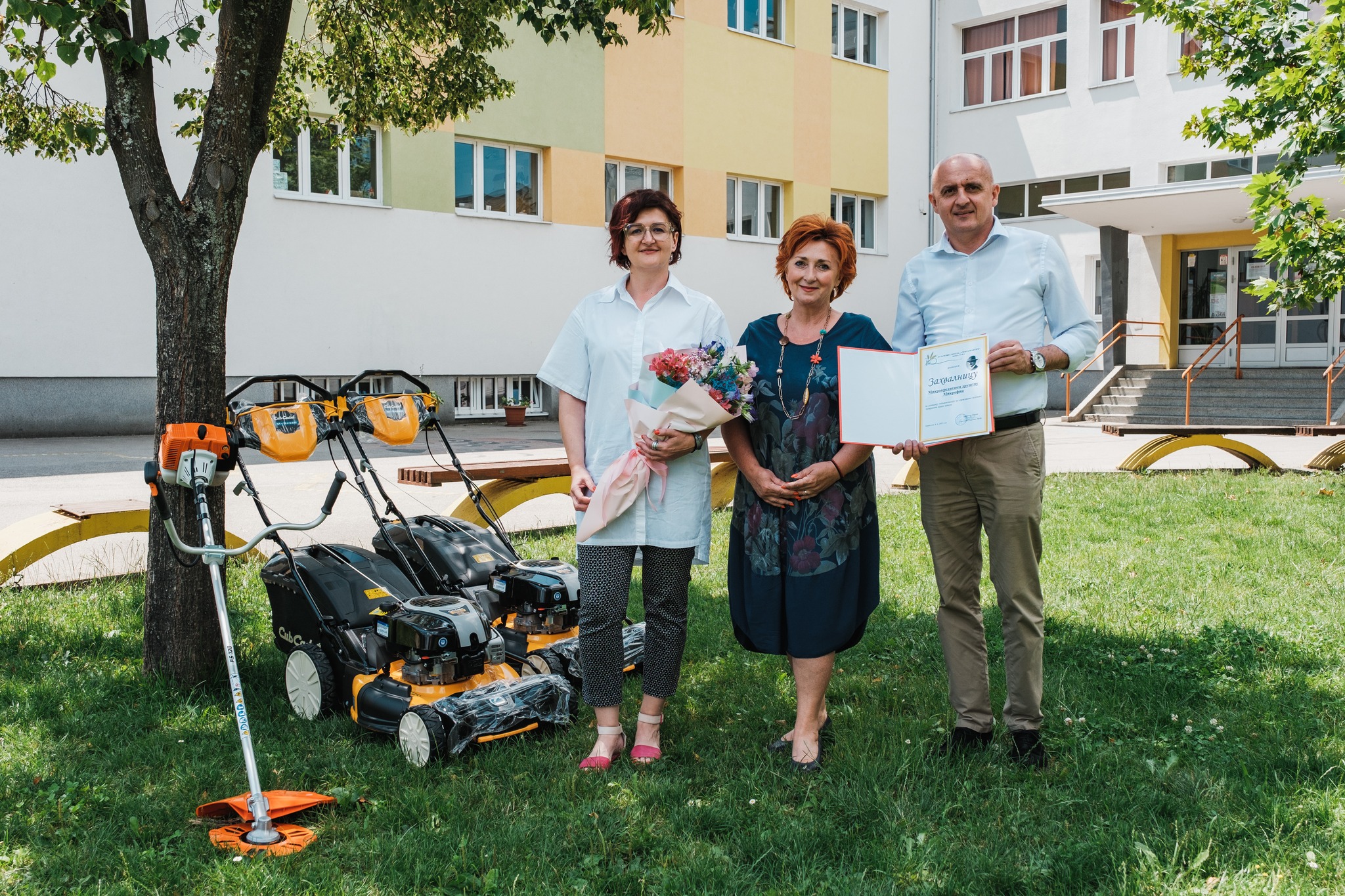 Donacija Mikrokreditnog društva “Mikrofin” – Škola Šantic